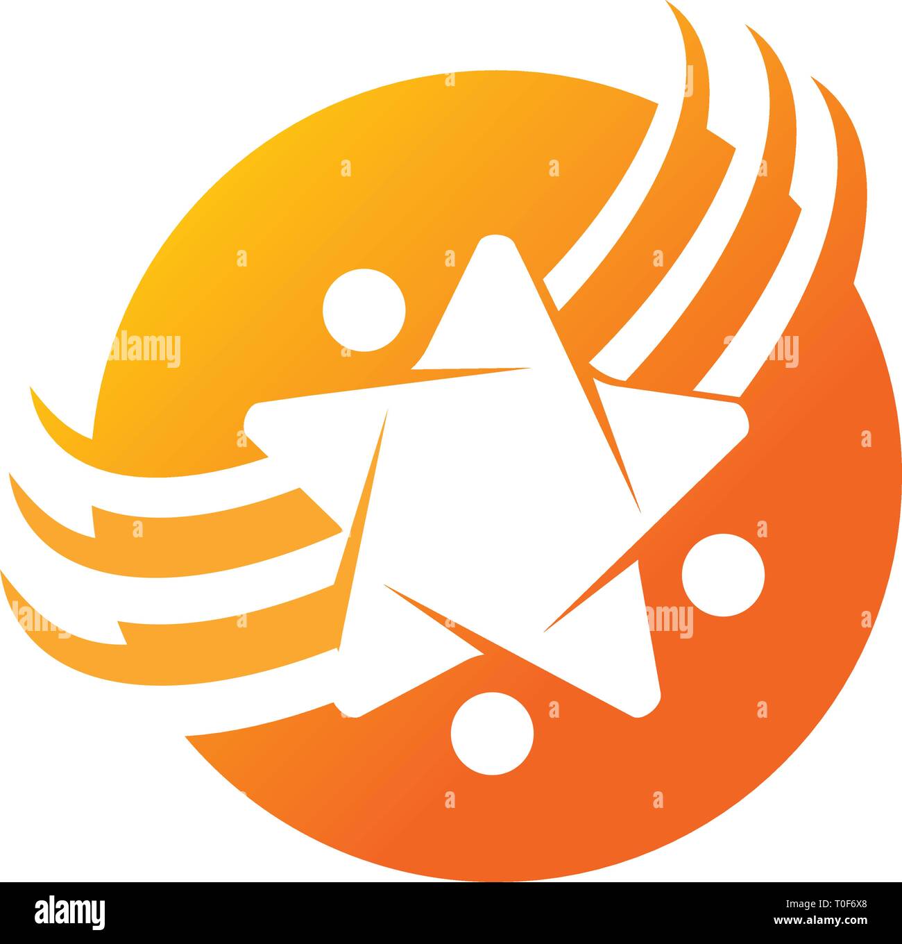 Success Star Logo Design Template Isolated Stock Vector Image & Art - Alamy