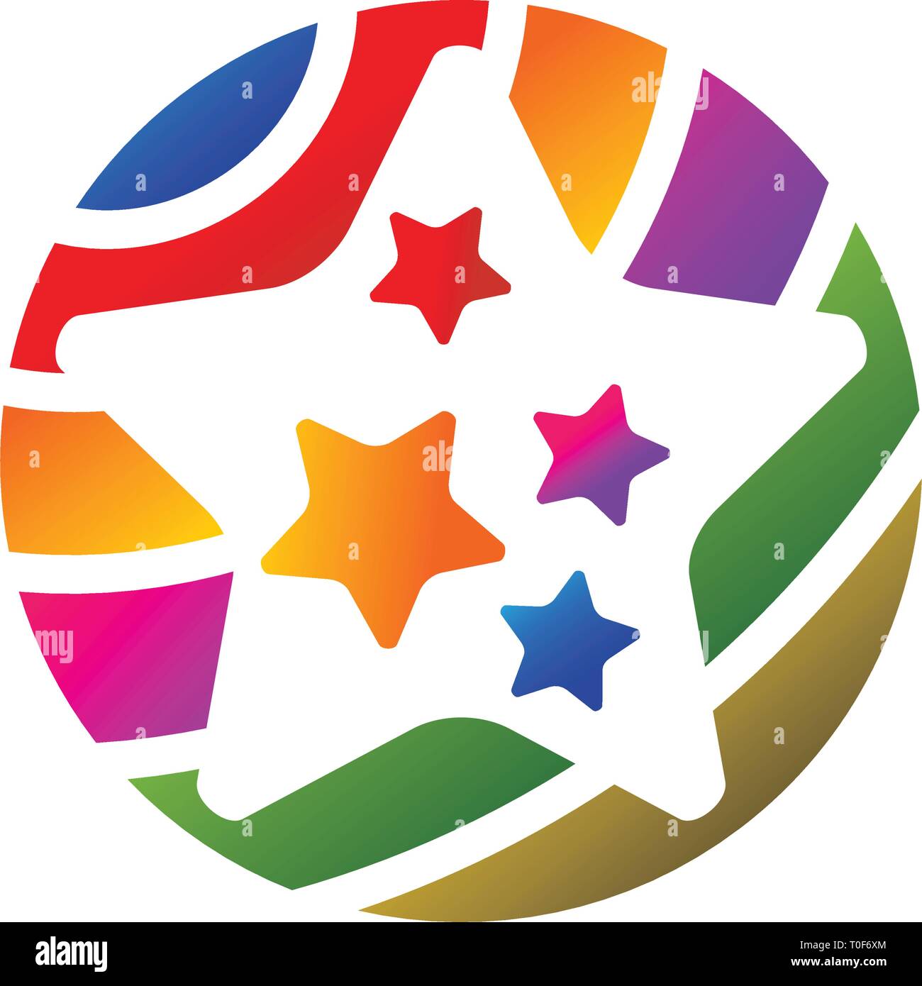 Success Star Logo Design Template Isolated Stock Vector Image & Art - Alamy