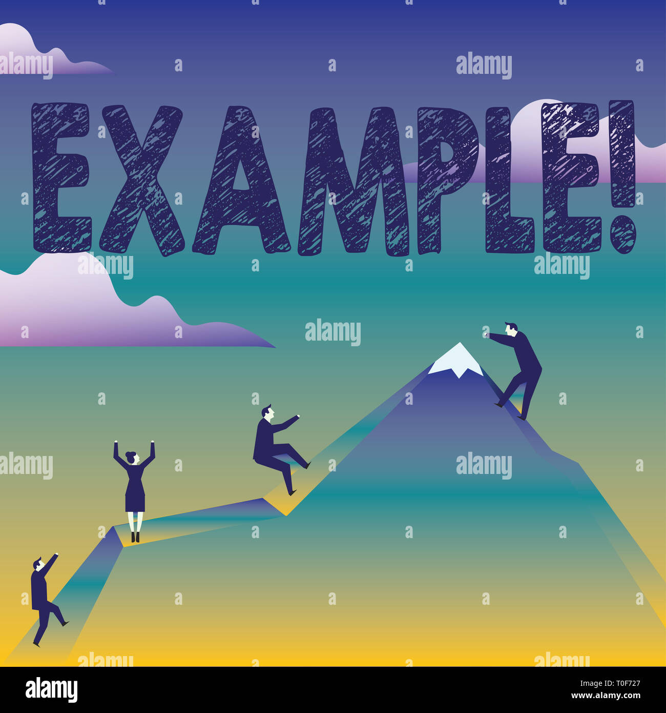 Text sign showing Example. Business photo text Illustration Sample ...