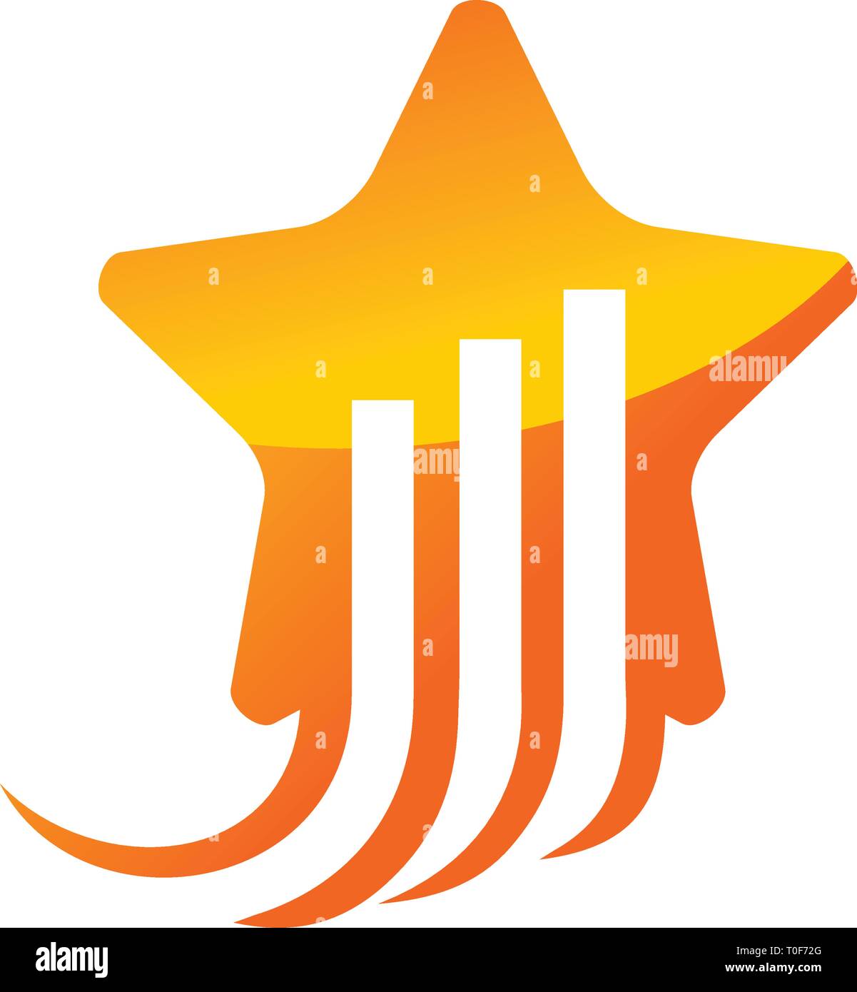 Success Star Logo Design Template Isolated Stock Vector Image & Art - Alamy