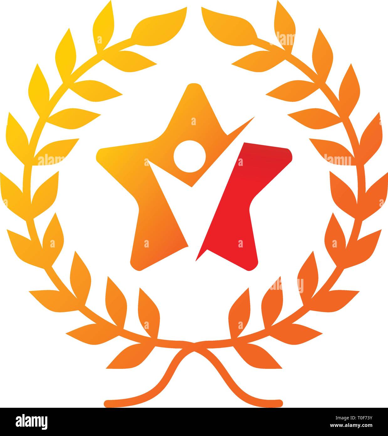 Success Star Logo Design Template Isolated Stock Vector Image & Art - Alamy