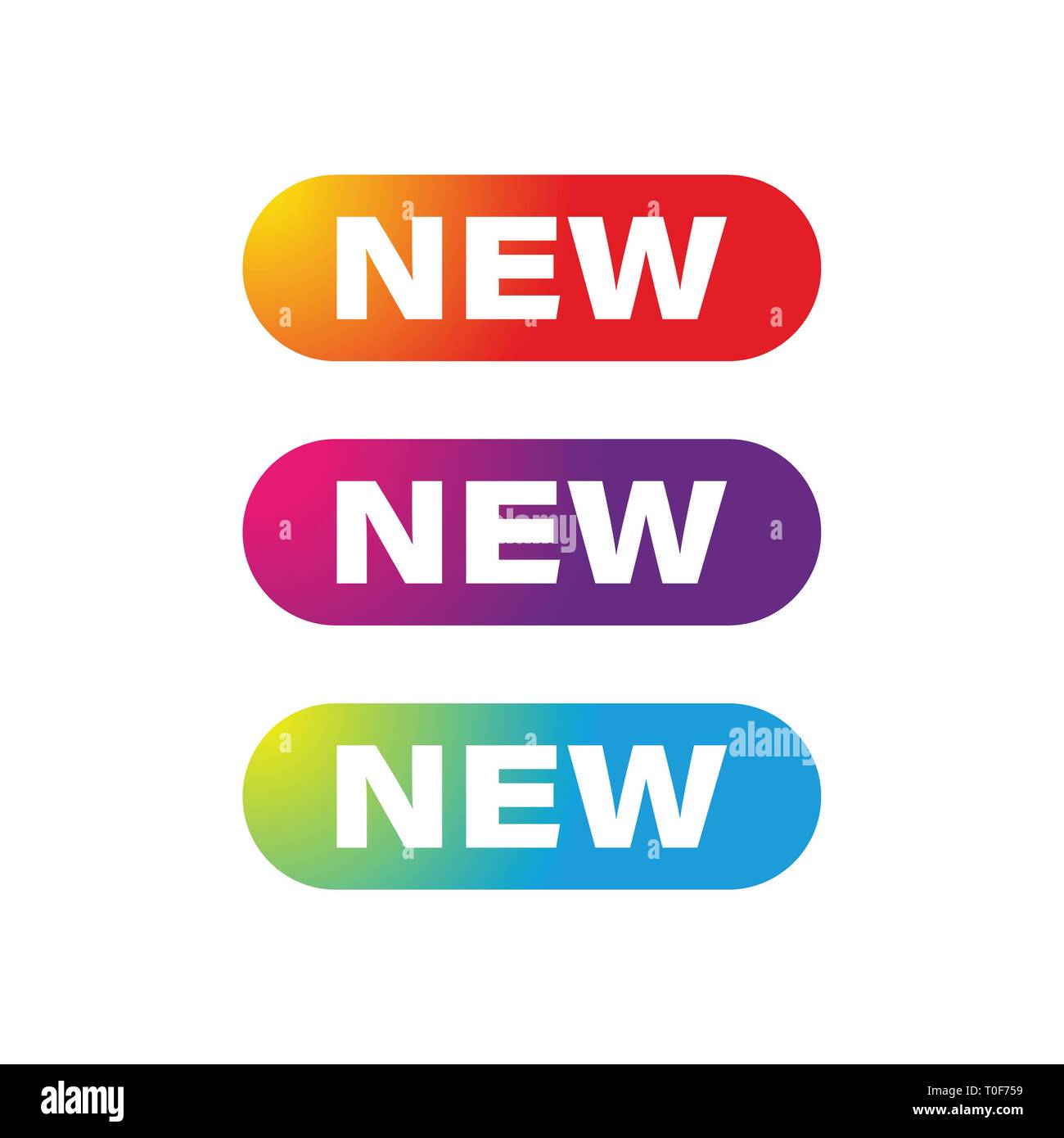 New button Stock Vector Images - Alamy