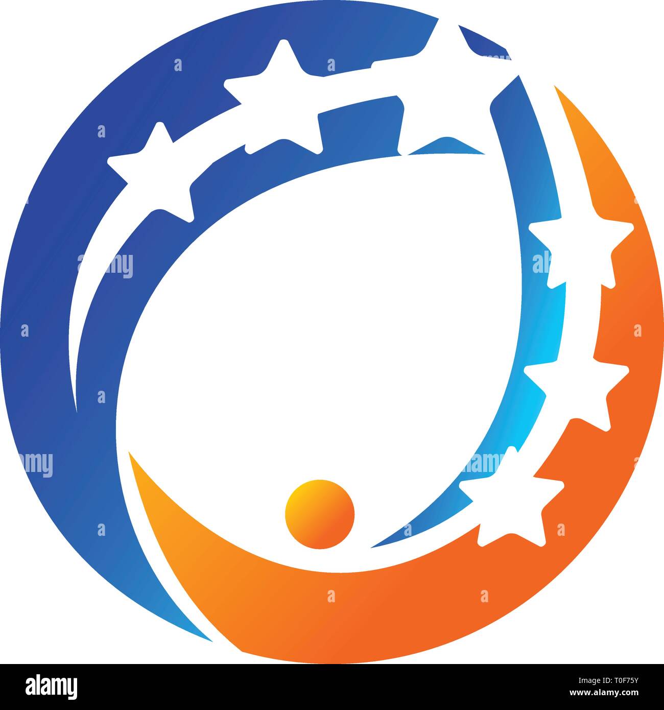 Success Star Logo Design Template Isolated Stock Vector Image & Art - Alamy