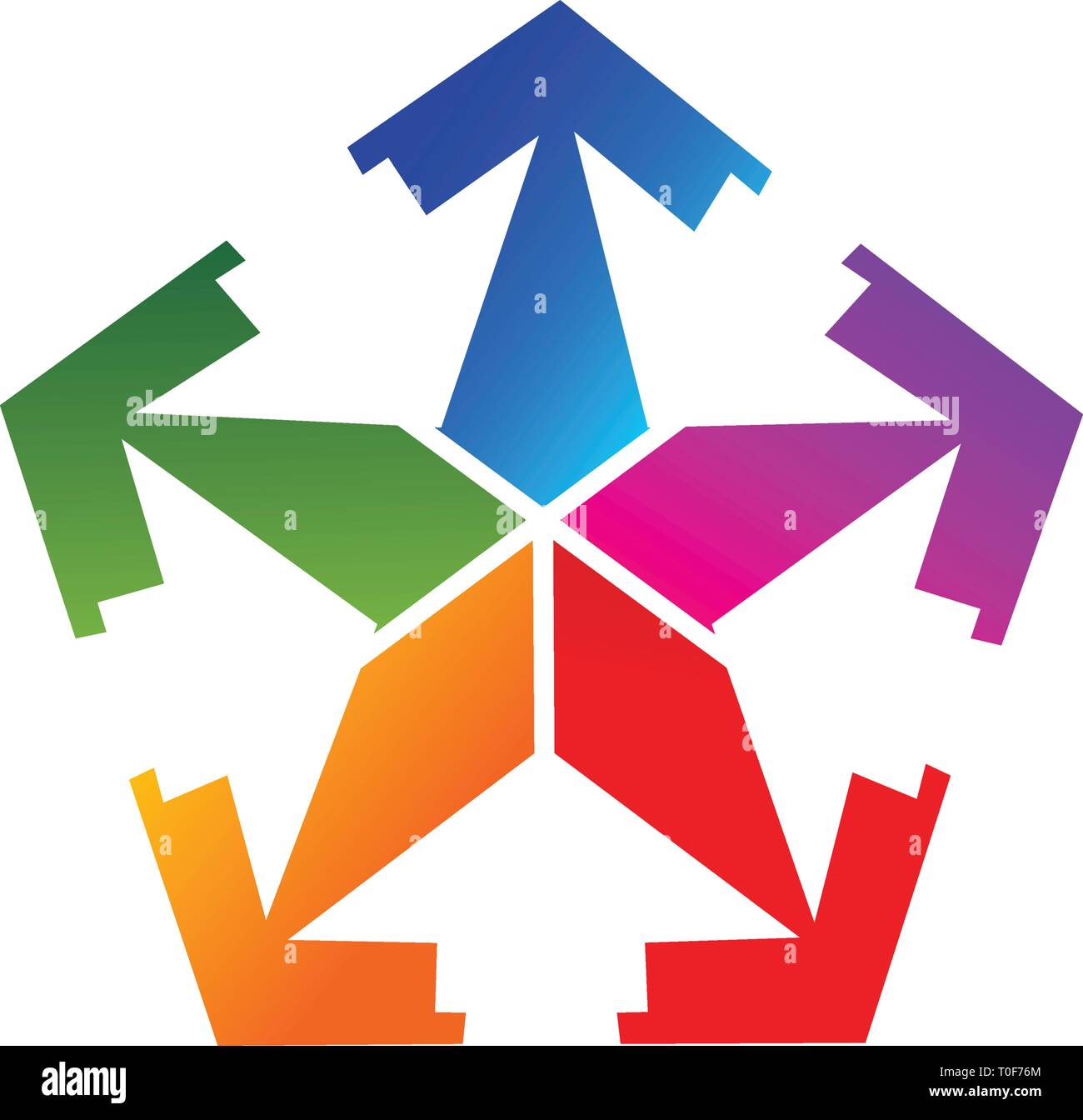 Success Star Logo Design Template Isolated Stock Vector Image & Art - Alamy