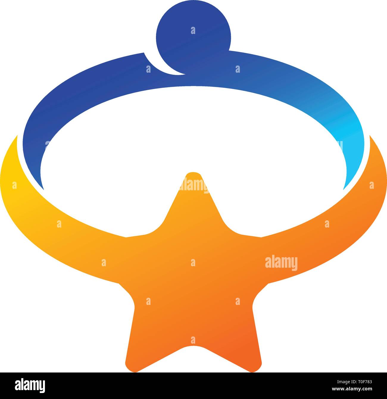 Success Star Logo Design Template Isolated Stock Vector Image & Art - Alamy