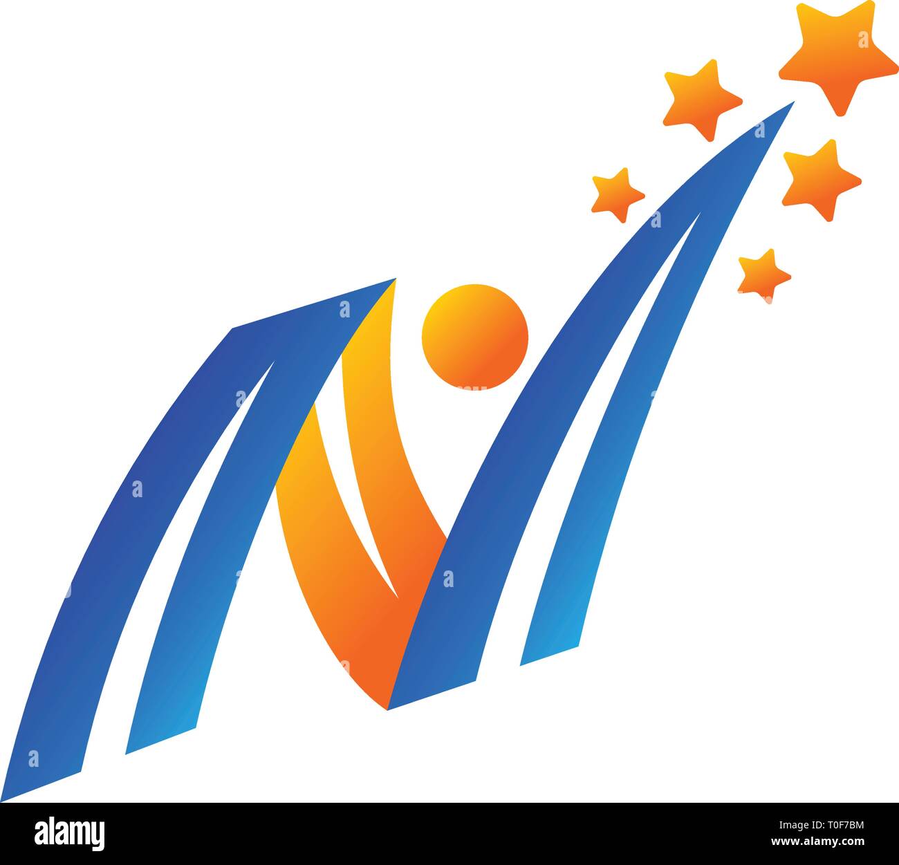 Success Star Logo Design Template Isolated Stock Vector Image & Art - Alamy