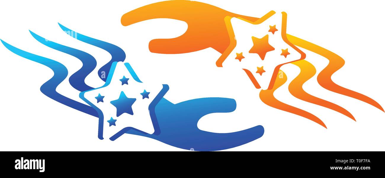 Success Star Logo Design Template Isolated Stock Vector Image & Art - Alamy