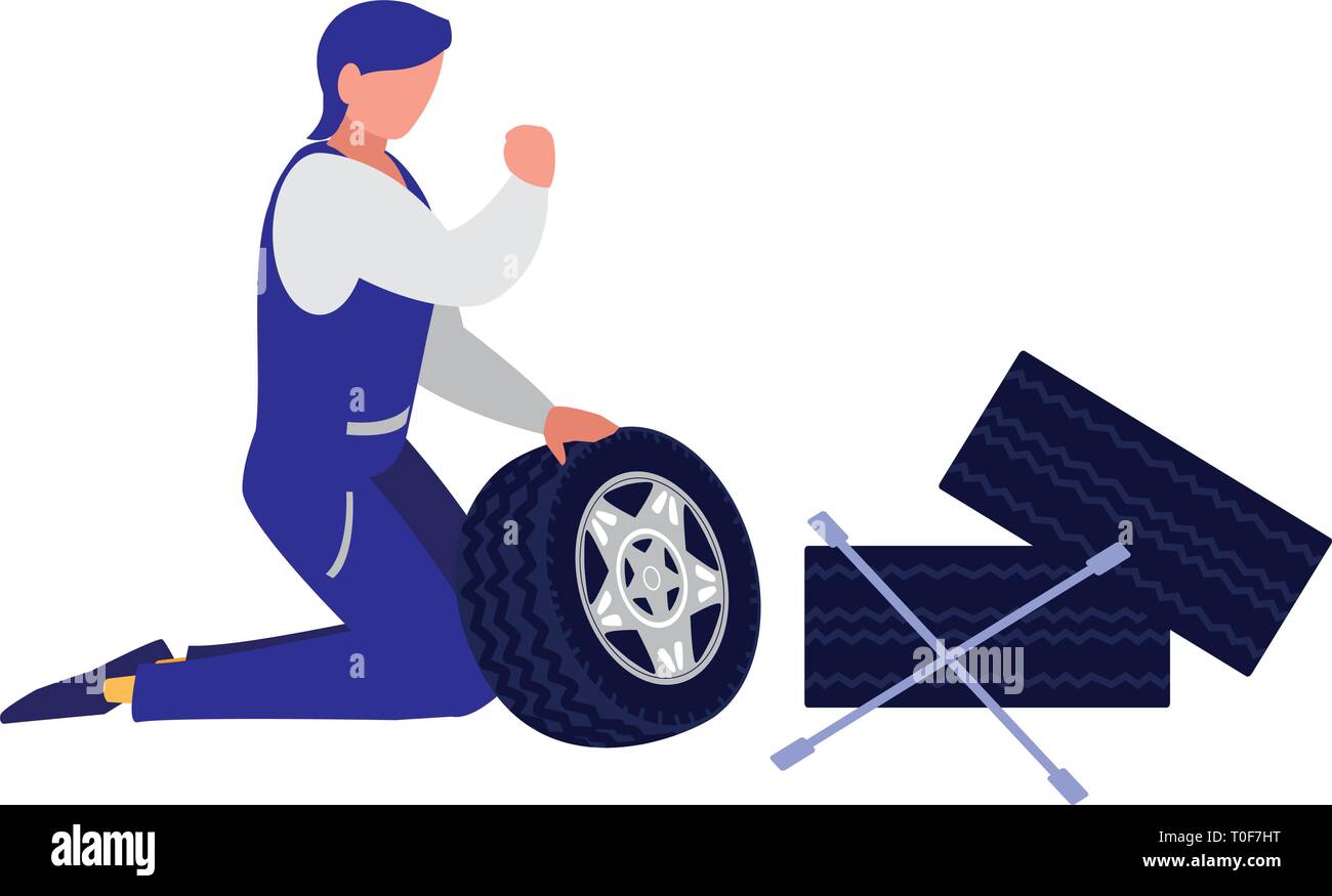 Cartoon illustration man workman pneumatic hi-res stock photography and ...