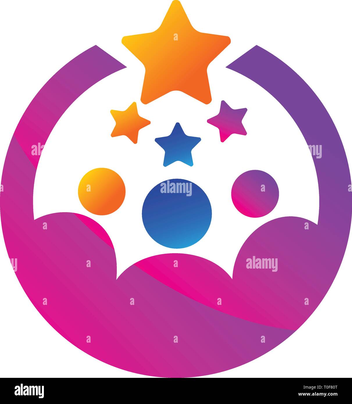 Success Star Logo Design Template Isolated Stock Vector Image & Art - Alamy