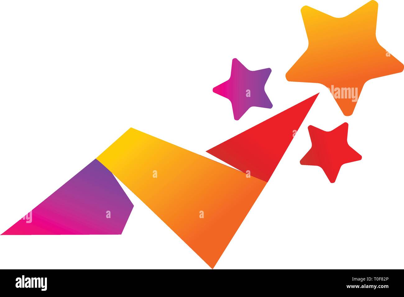 Success Star Logo Design Template Isolated Stock Vector Image & Art - Alamy