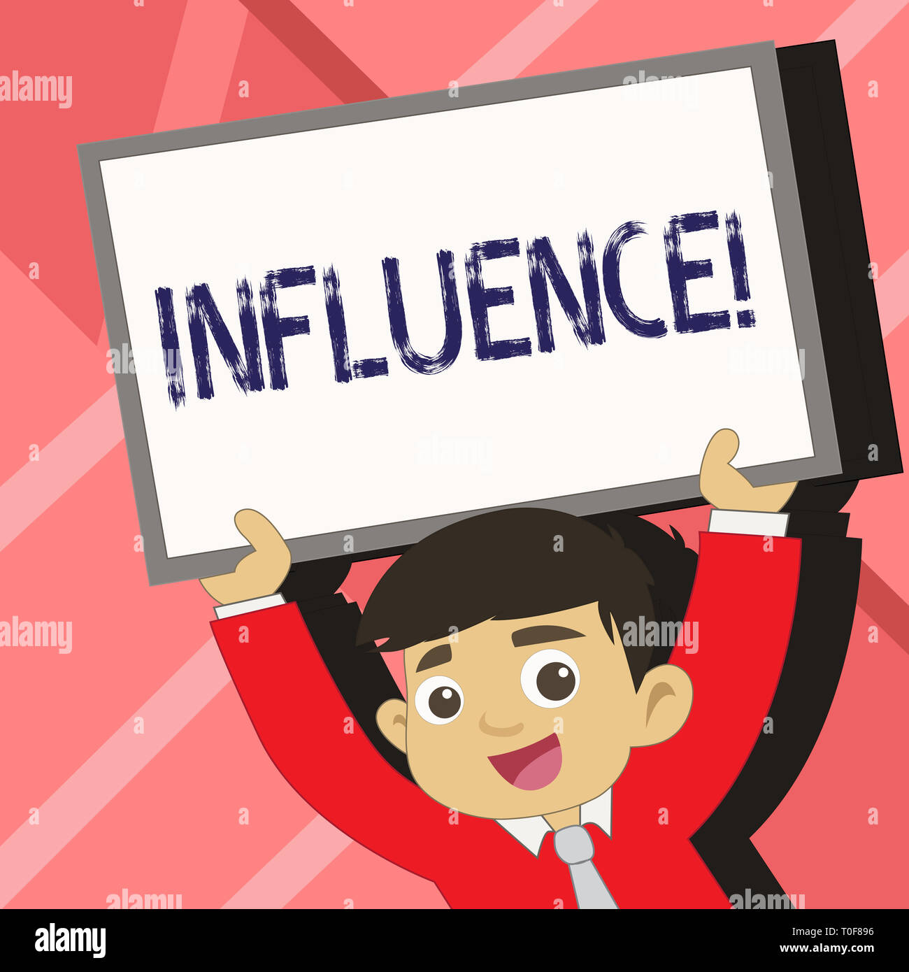 Word writing text Influence. Business photo showcasing Capacity to have ...