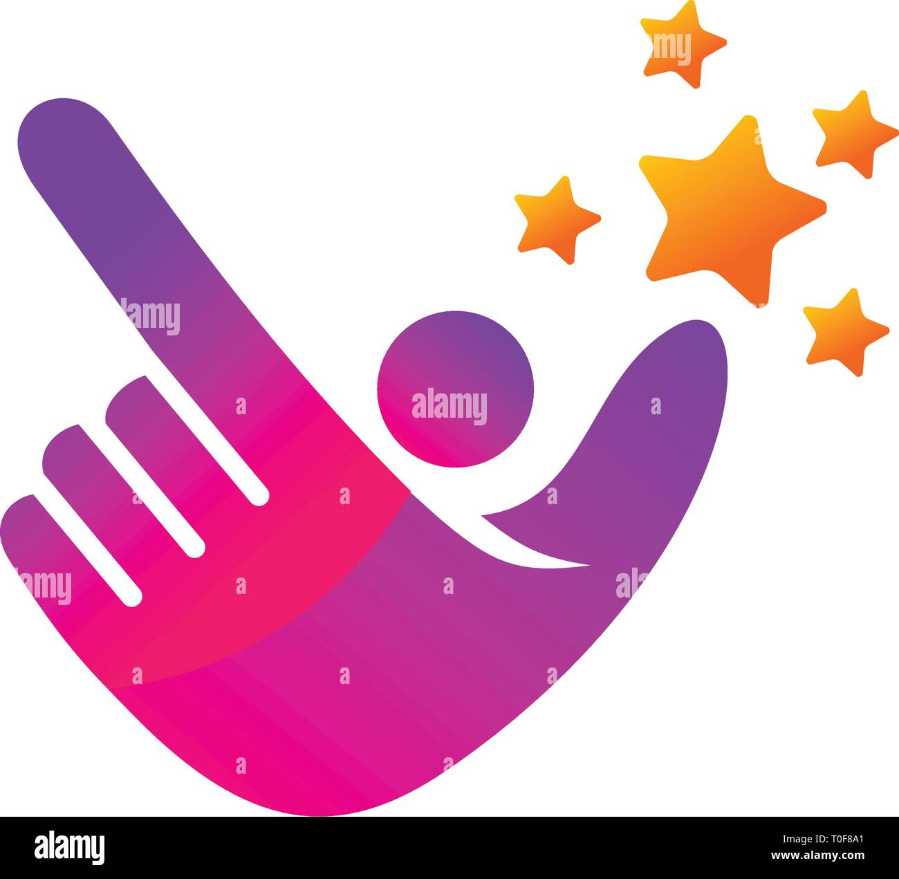 Success Star Logo Design Template Isolated Stock Vector Image & Art - Alamy