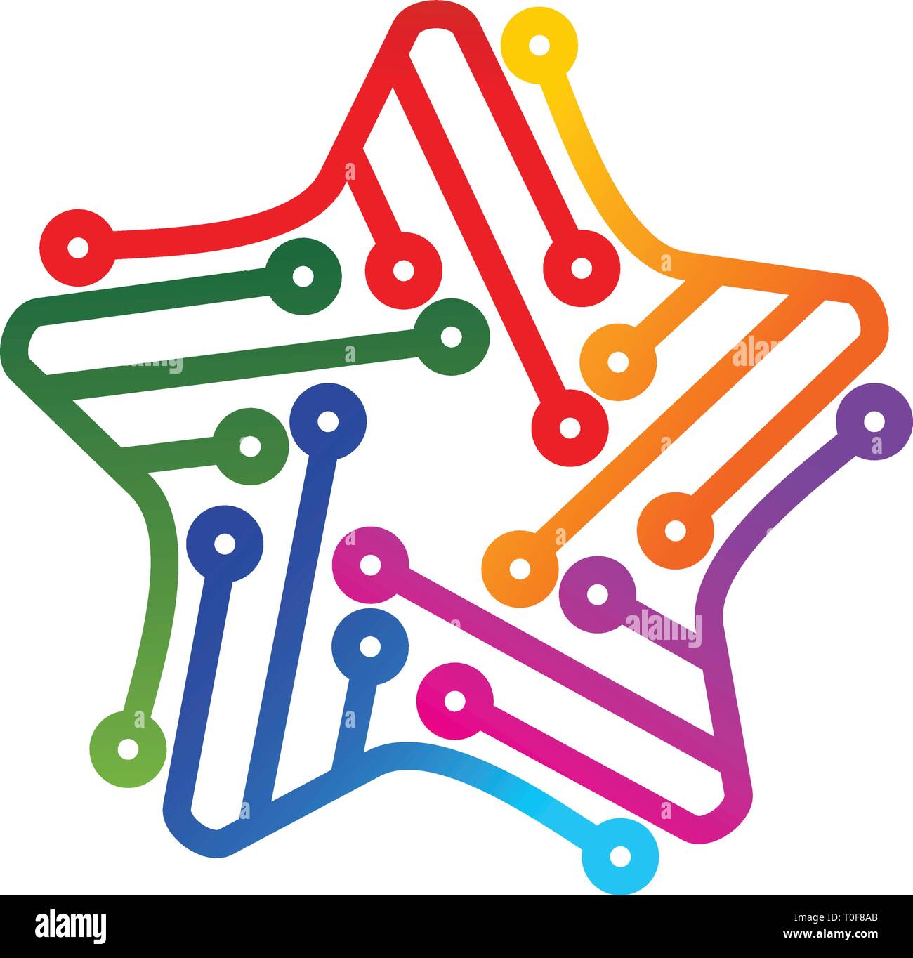 Success Star Logo Design Template Isolated Stock Vector Image & Art - Alamy