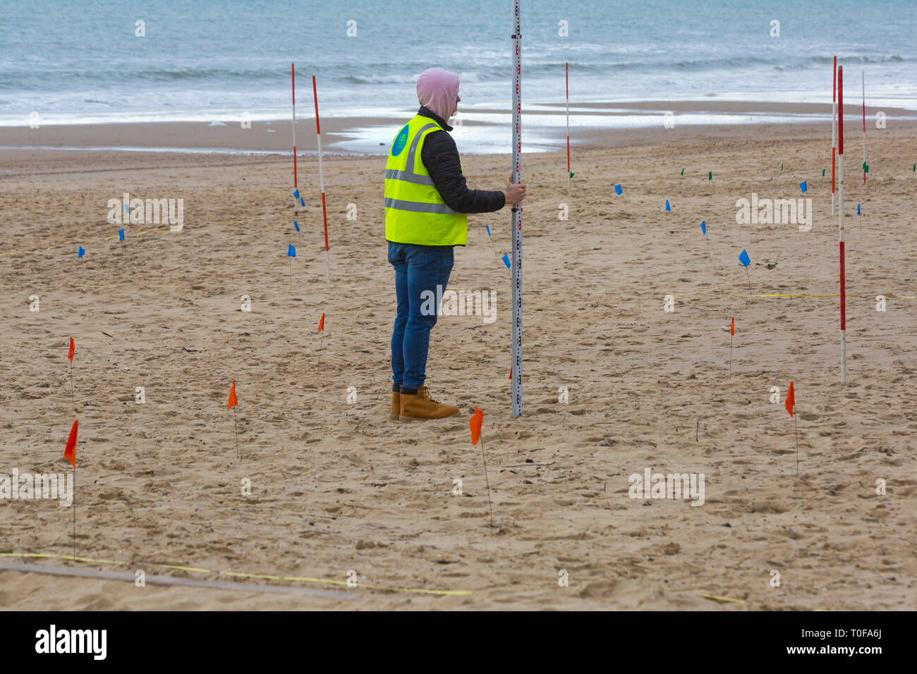 Ranging poles hi-res stock photography and images - Alamy