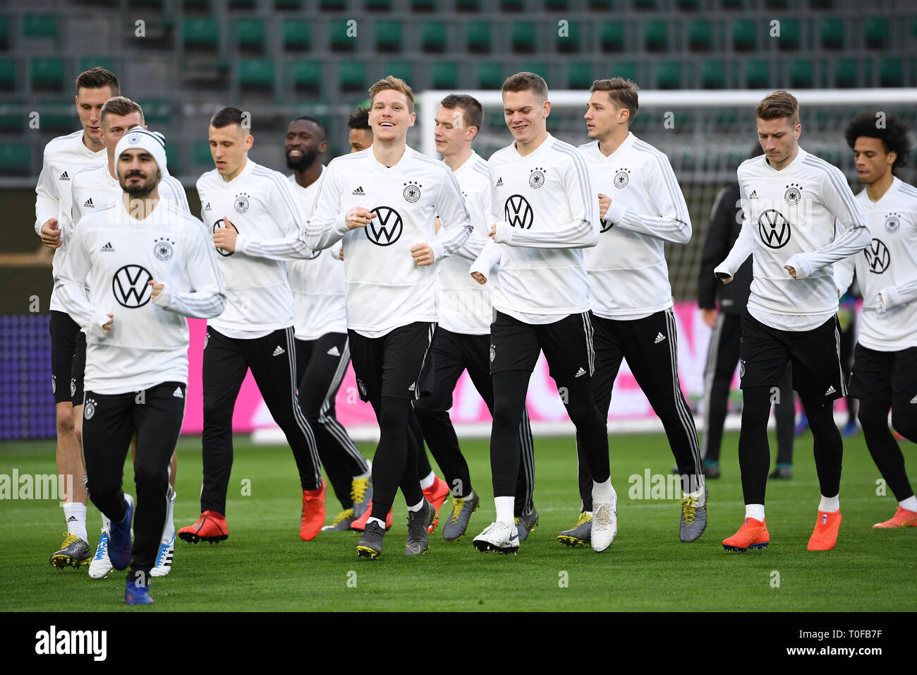 Players german national football warm hi-res stock photography and ...