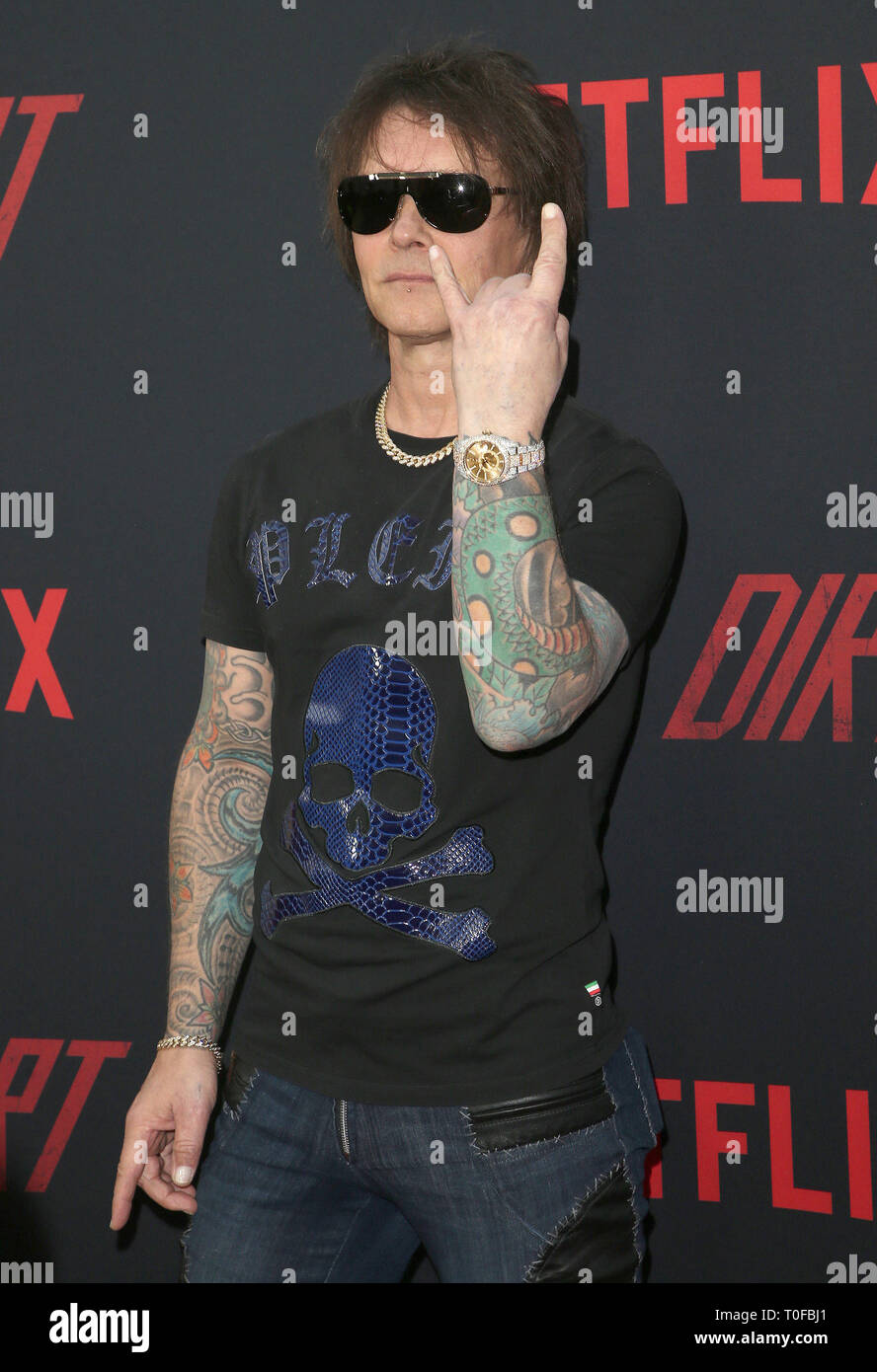 18 March 2019 - Hollywood, California - Billy Morrison. Netflix's "The ...