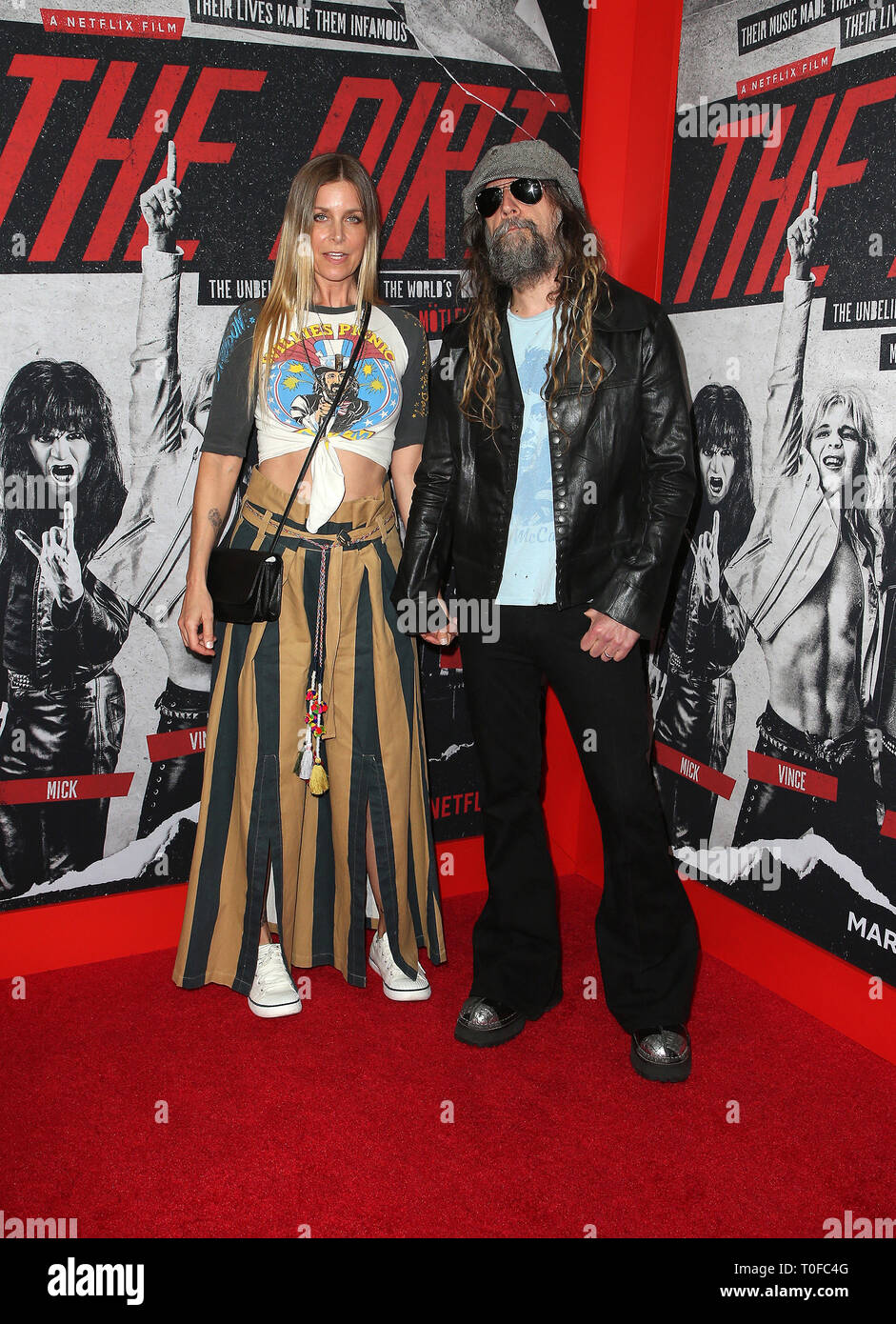 18 March 2019 - Hollywood, California - Sheri Moon Zombie, Rob Zombie ...