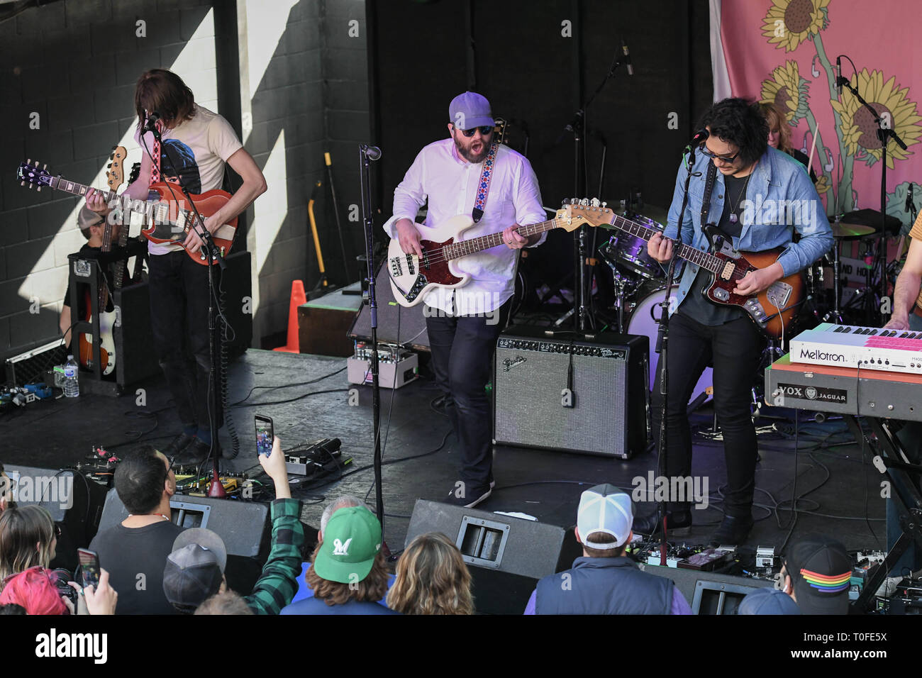 March 13, 2019 - Austin, Texas, USA - CHRISTIAN BLAND, ALEX MASS and ...