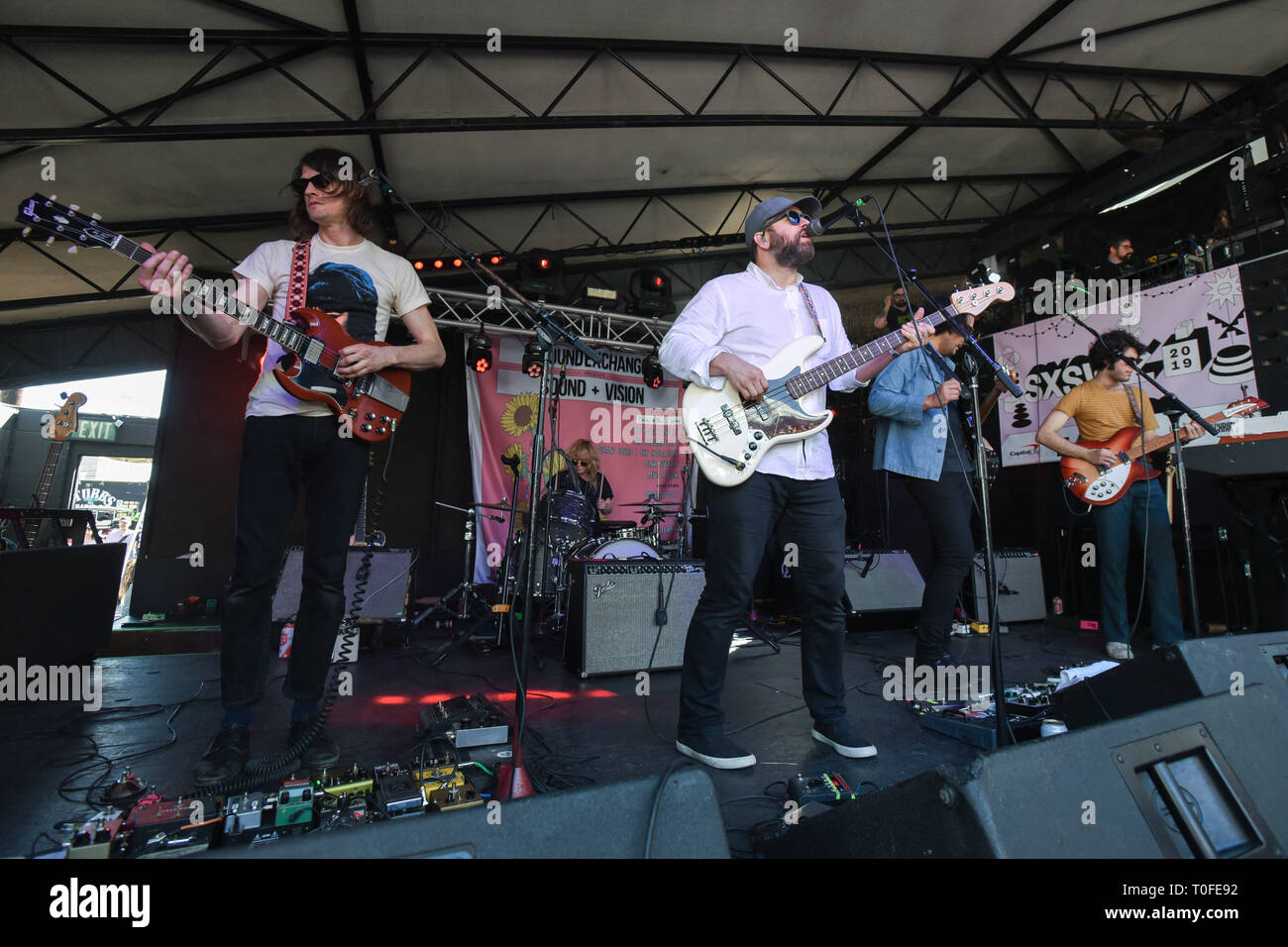 March 13, 2019 - Austin, Texas, USA - CHRISTIAN BLAND, STEPHANIE BAILEY ...