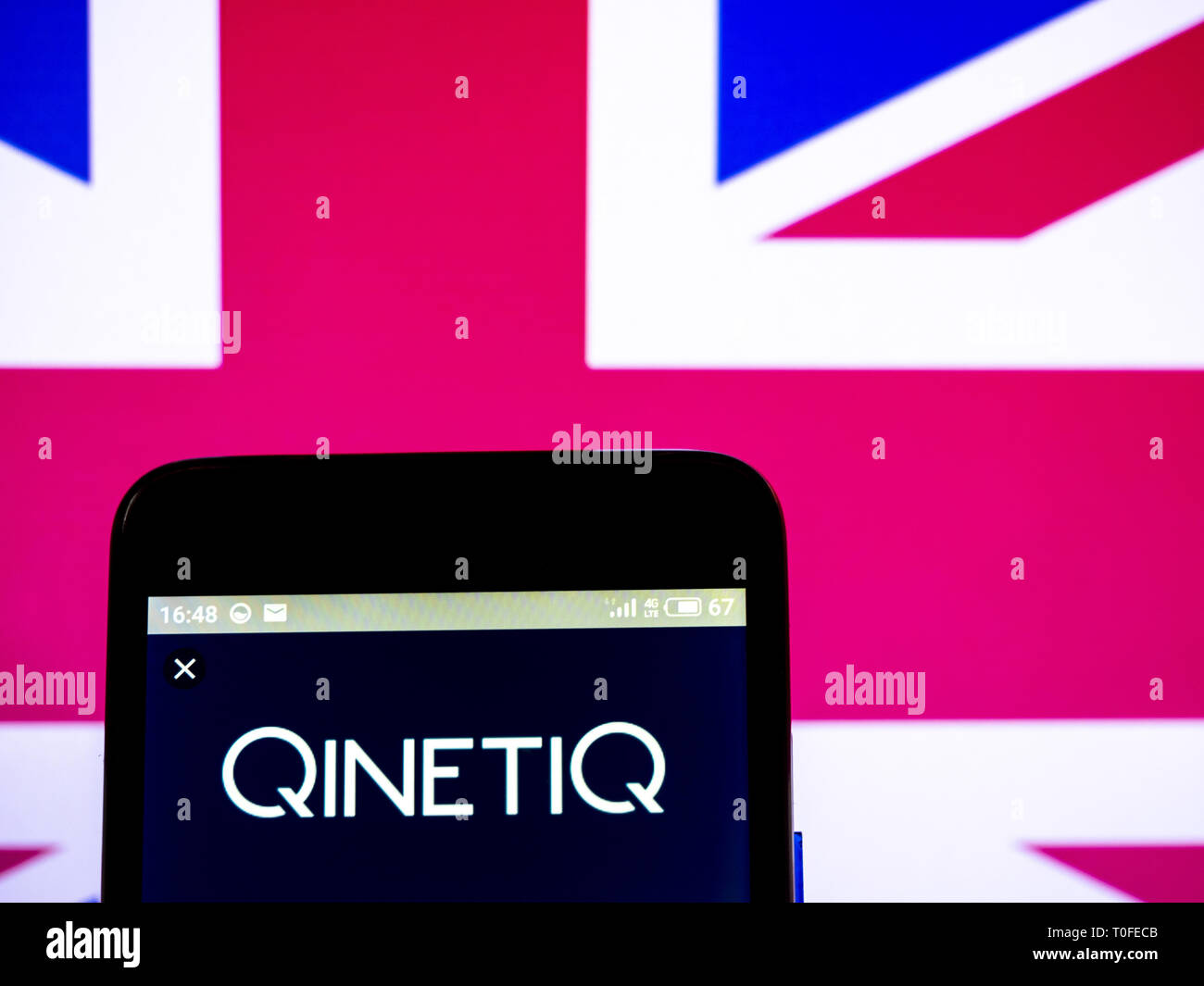 Qinetiq logo hi-res stock photography and images - Alamy