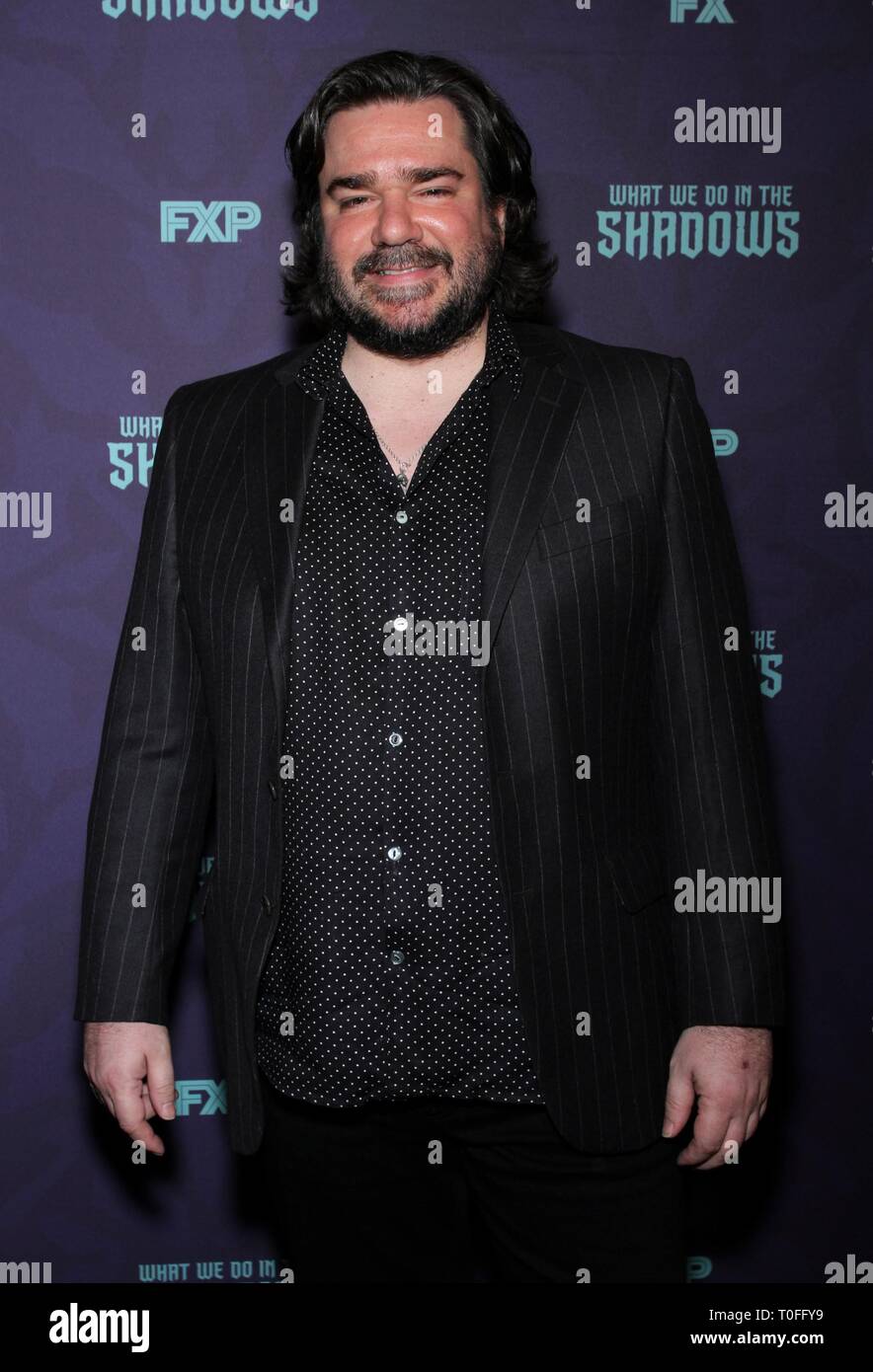 New York, NY, USA. 19th Mar, 2019. Matt Berry at arrivals for WHAT WE ...