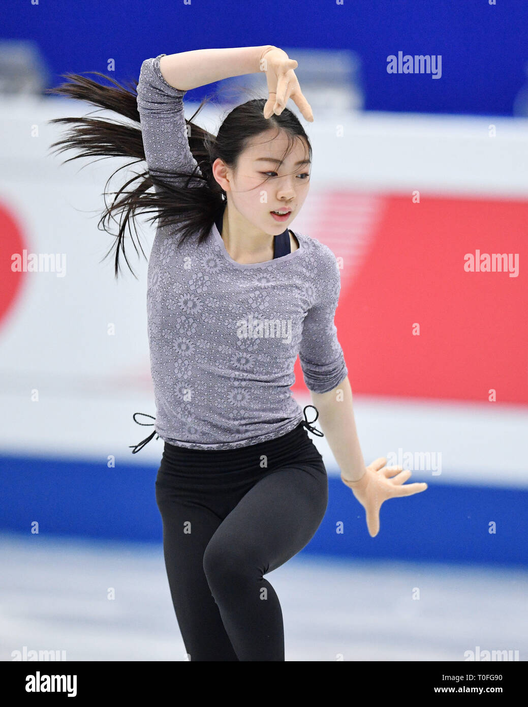Saitama Japan Credit Matsuo 19th Mar 2019 Rika Kihira Jpn