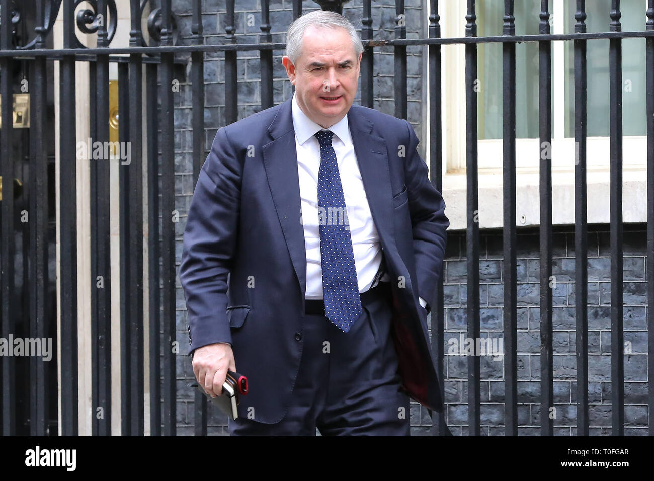 Geoffrey Cox - Attorney General is seen departing from No 10 Downing ...