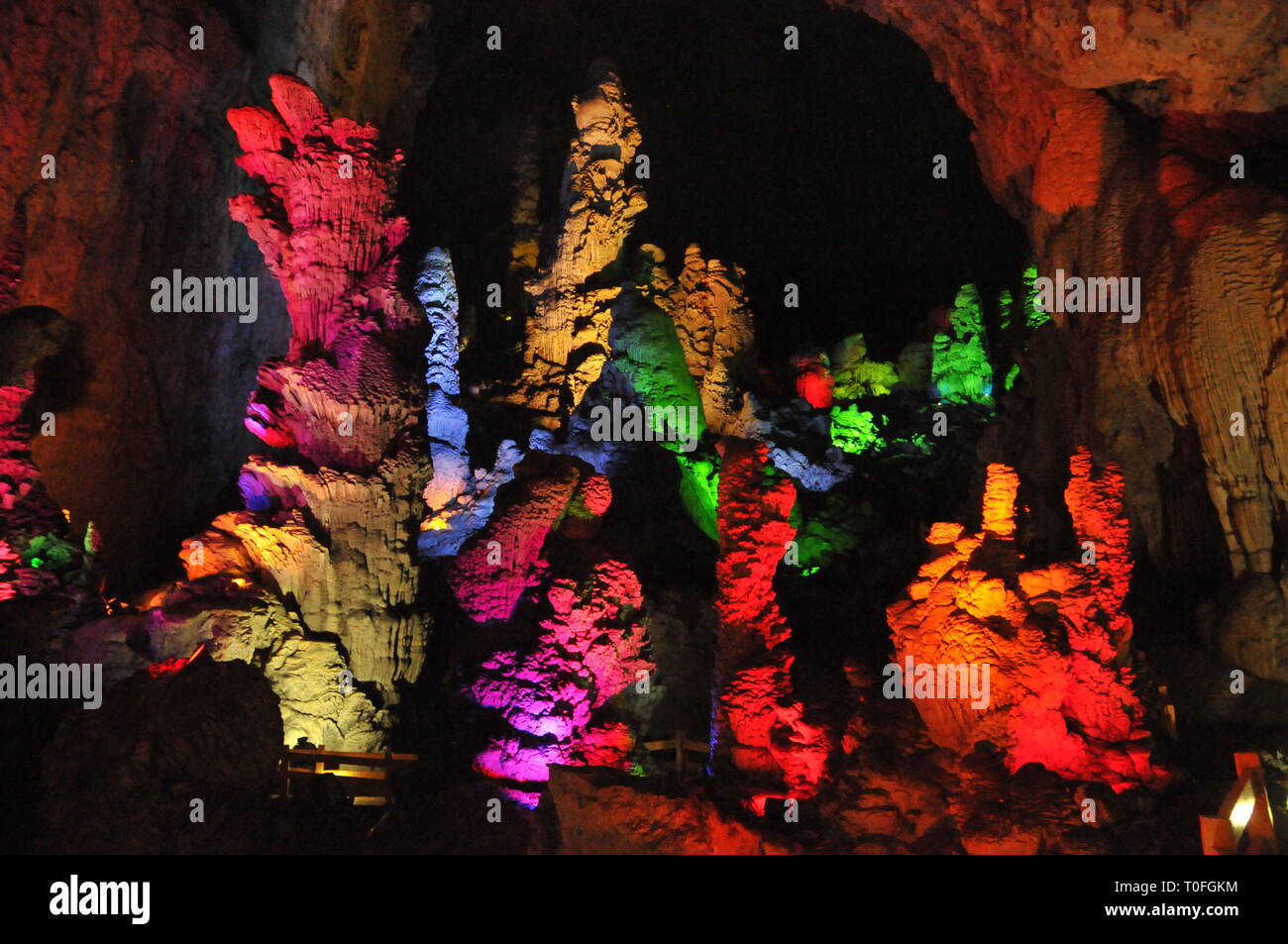 Guilin, Guilin, China. 20th Mar, 2019. Guilin, CHINA-The Reed Flute ...