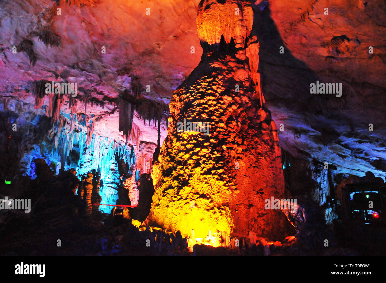 Guilin, Guilin, China. 20th Mar, 2019. Guilin, CHINA-The Reed Flute ...