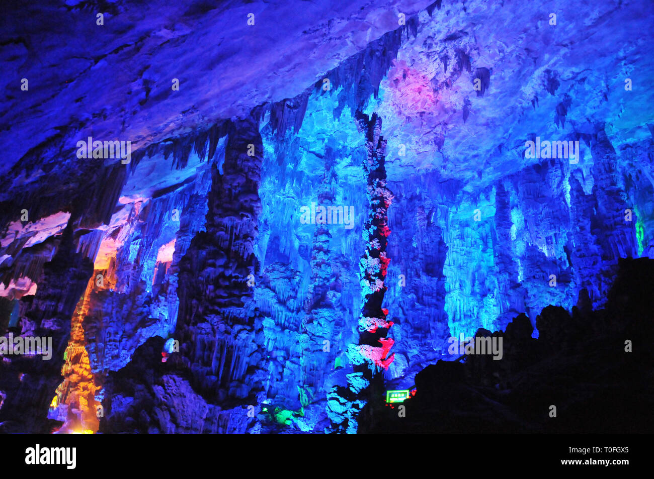 Guilin, Guilin, China. 20th Mar, 2019. Guilin, CHINA-The Reed Flute ...