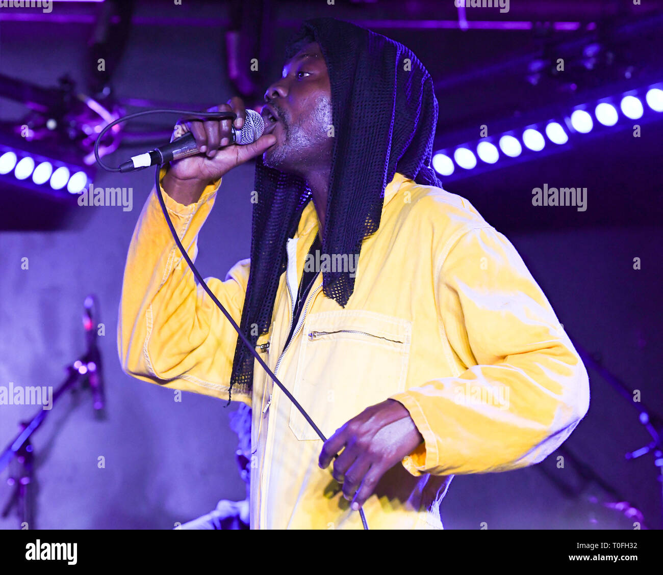LOVE LOKOMBE of KOKOKO perfroms at the 2019 SXSW Opening Night Music ...