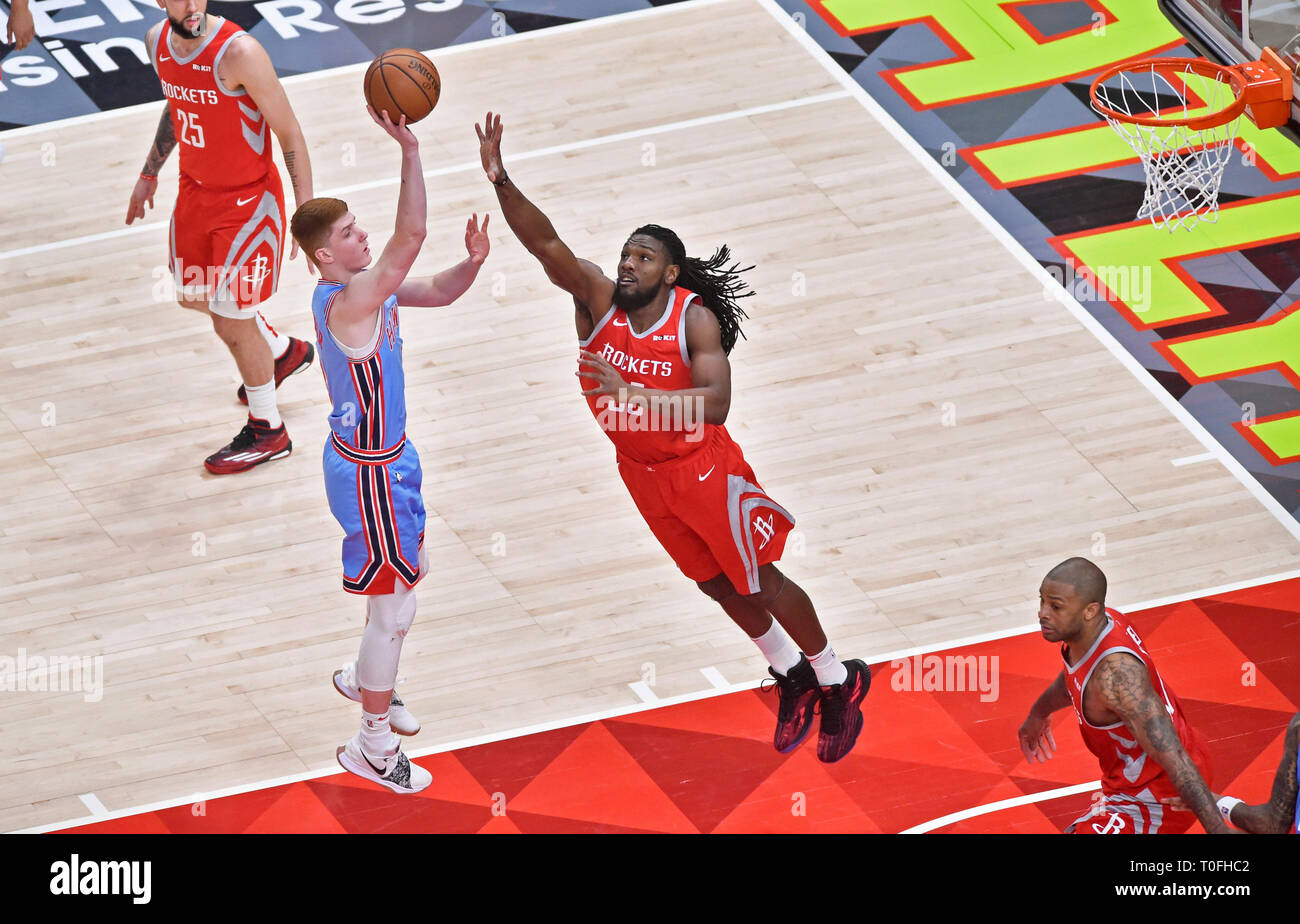 Houston rockets atlanta 2019 hi-res stock photography and images - Alamy