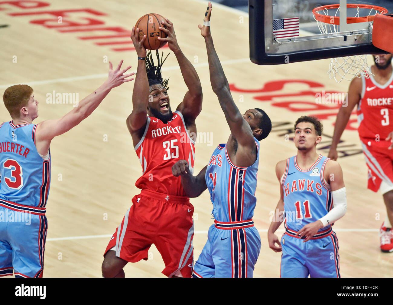 Houston rockets atlanta 2019 hi-res stock photography and images - Alamy