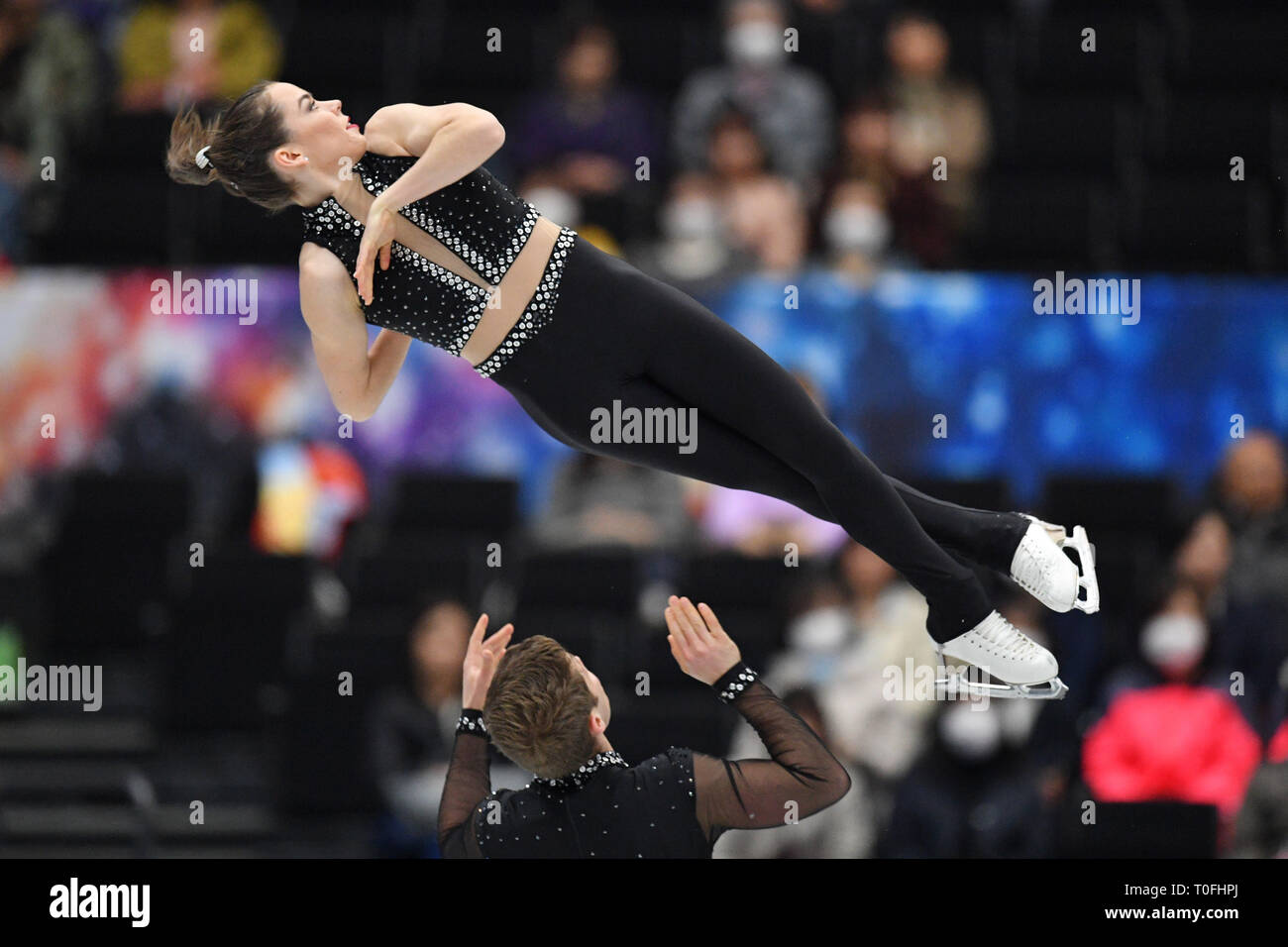 Saitama, Japan. 20th Mar, 2019. Evelyn Walsh & Trennt Michaud (CAN ...