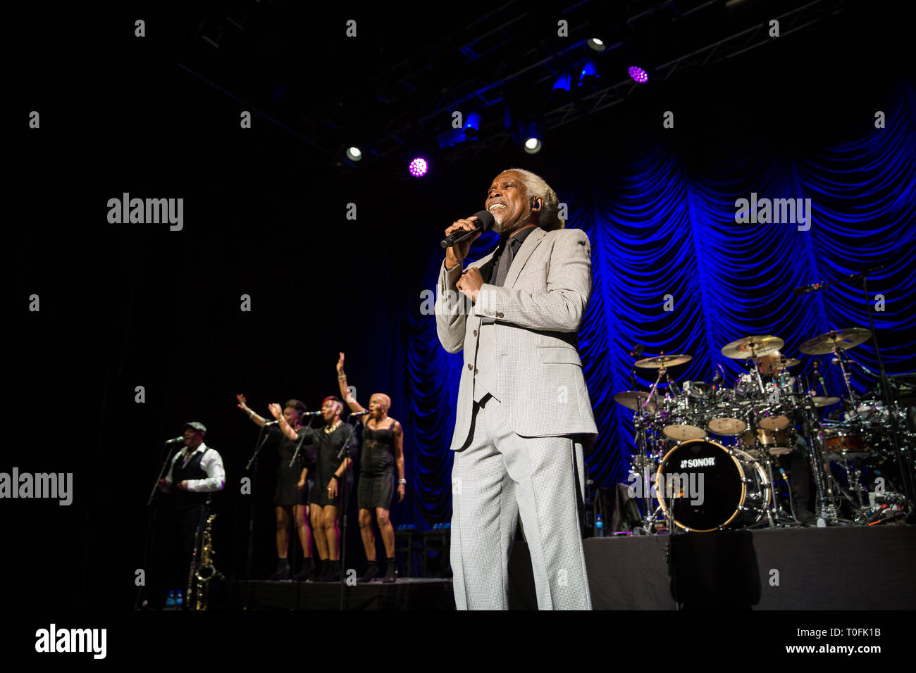 Norway, Oslo - March 19, 2019. The Trinidadian-English singer and ...
