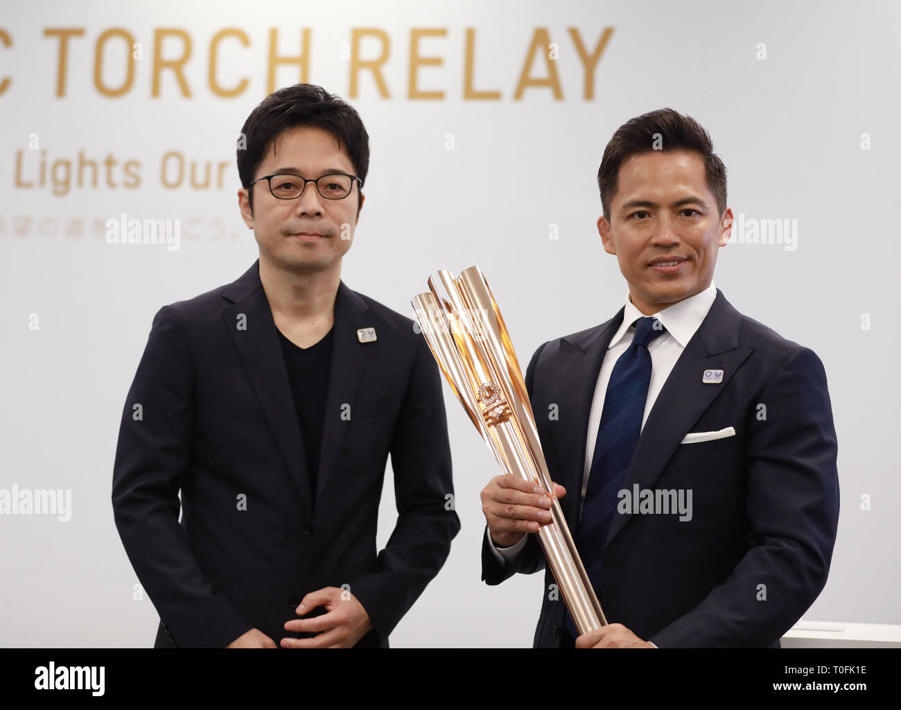 Tokyo, Japan. 20th Mar, 2019. Tokyo 2020 Torch Relay Ambassador ...