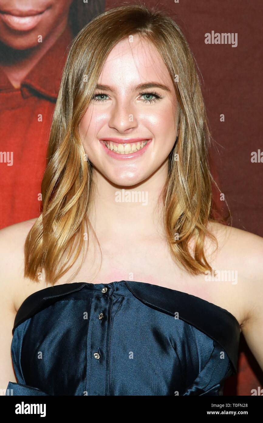 New York, NY, USA. 19th Mar, 2019. Noelle Sheldon at arrivals for US ...