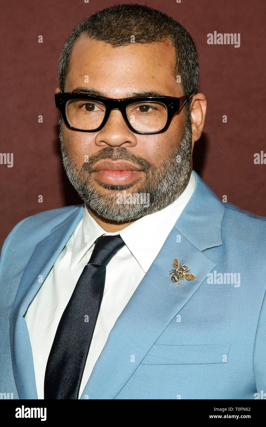 New York, NY, USA. 19th Mar, 2019. Jordan Peele at arrivals for US ...