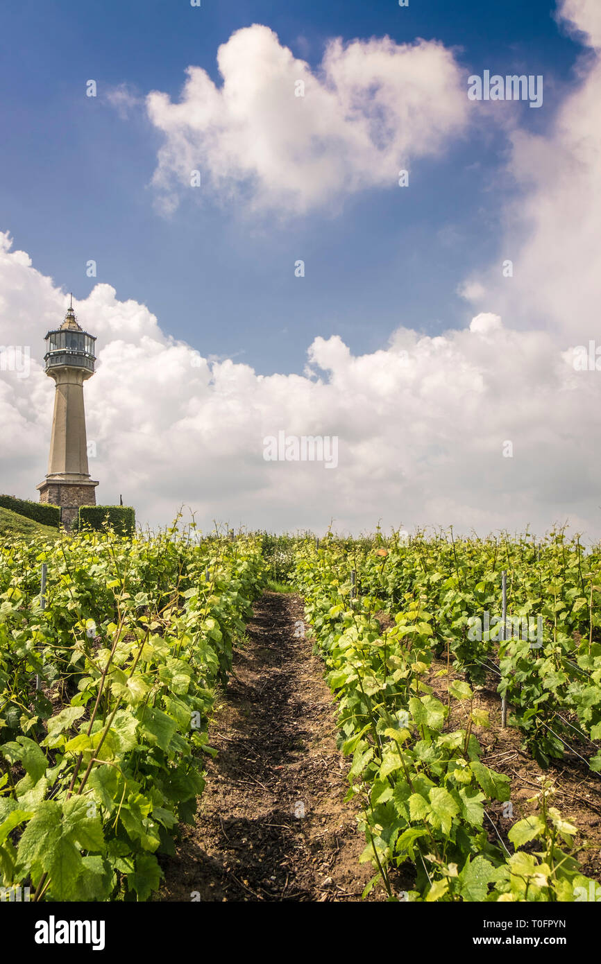 Le Phare (The Lighthouse) de Verzenay, Reims, La Champagne, France ...