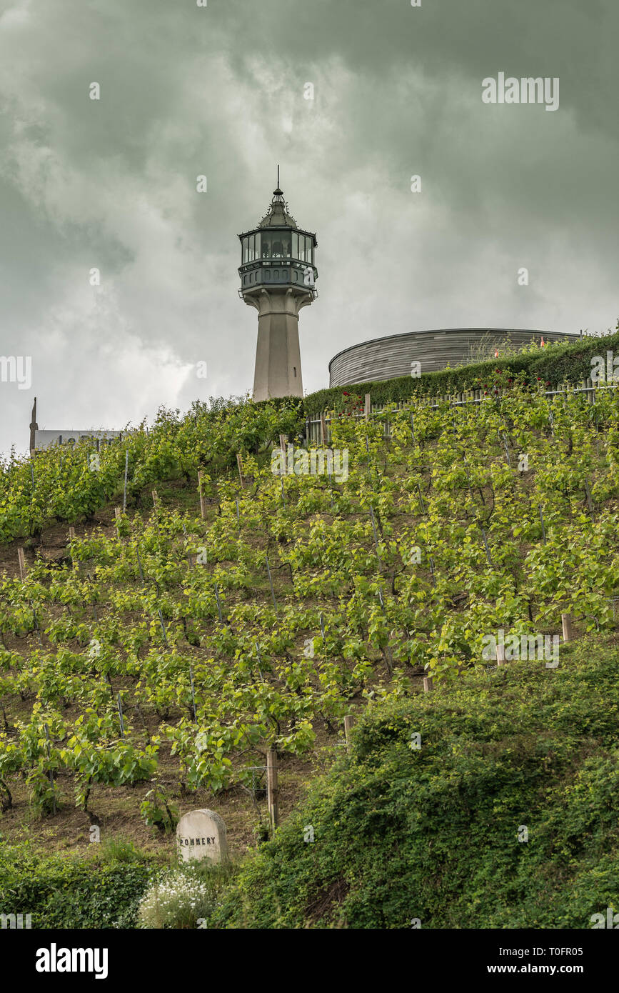 Le Phare (The Lighthouse) de Verzenay, Reims, La Champagne, France ...