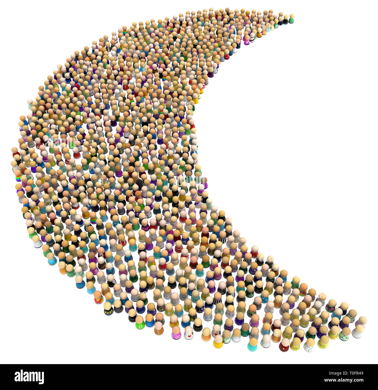 Population horizontal Cut Out Stock Images & Pictures - Alamy