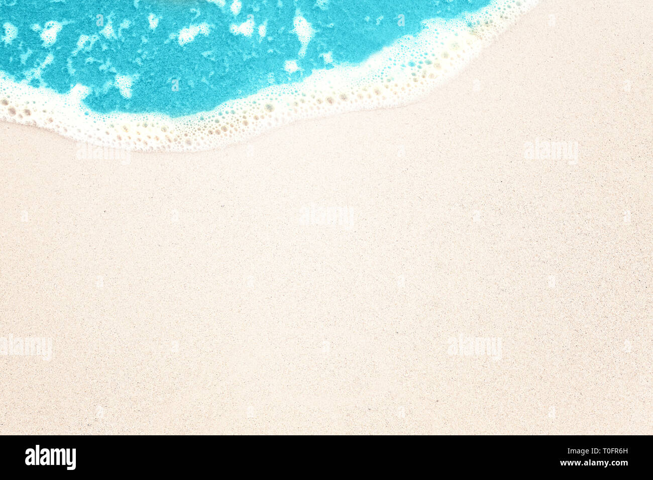 Beautiful tropical sea beach sand and surf texture background. Sea sand ...