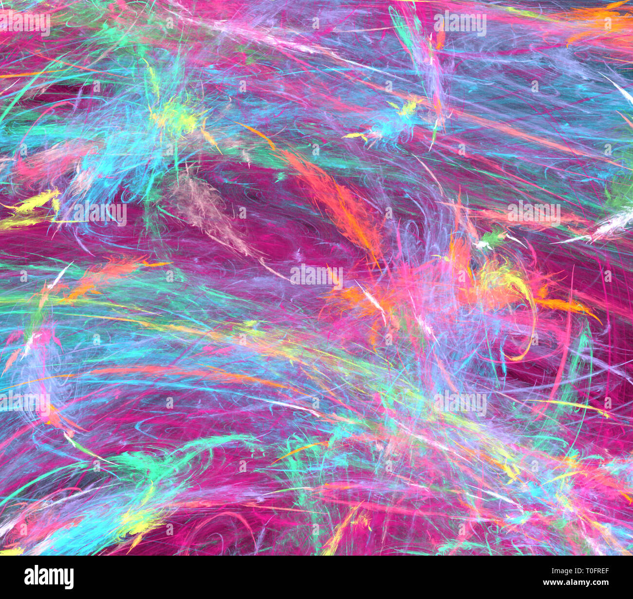 Color dust forms mix cloud dynamic abstract, horizontal background ...