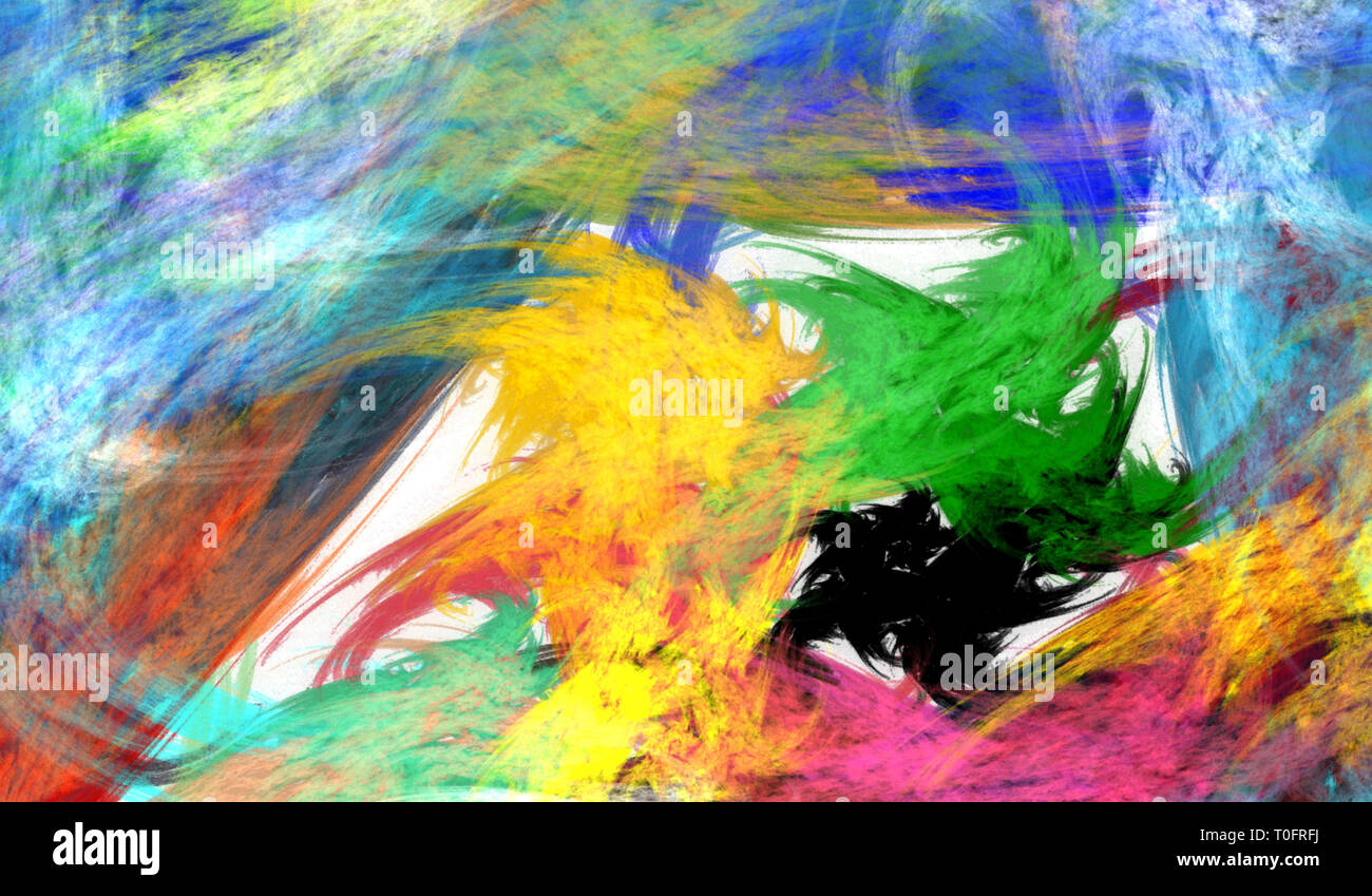 Chaos abstract hi-res stock photography and images - Alamy