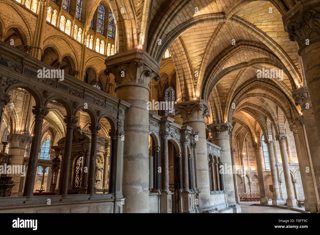 Basilica Saint-Remi, Reims, France Stock Photo - Alamy