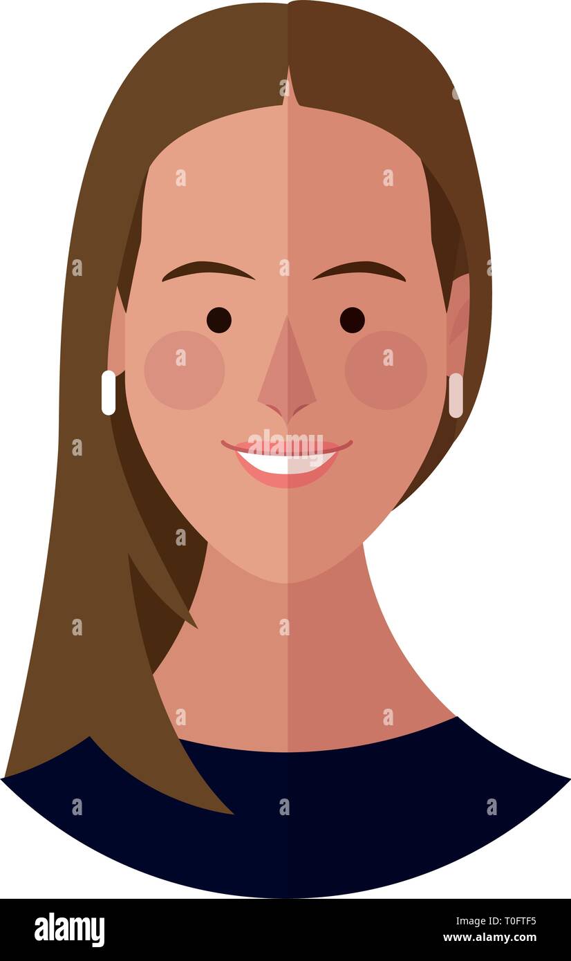 Woman face cartoon Stock Vector Image & Art - Alamy