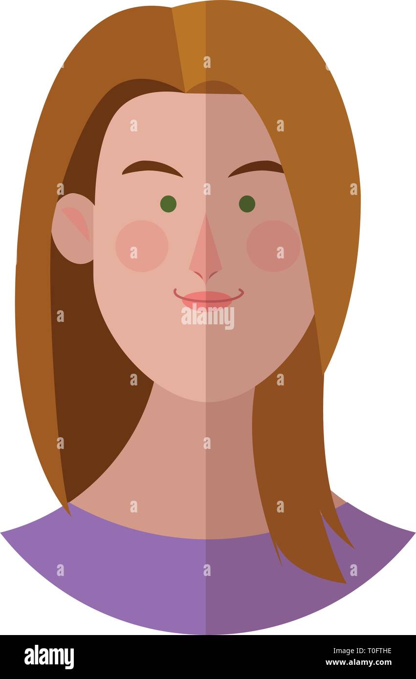 Woman face cartoon Stock Vector Image & Art - Alamy