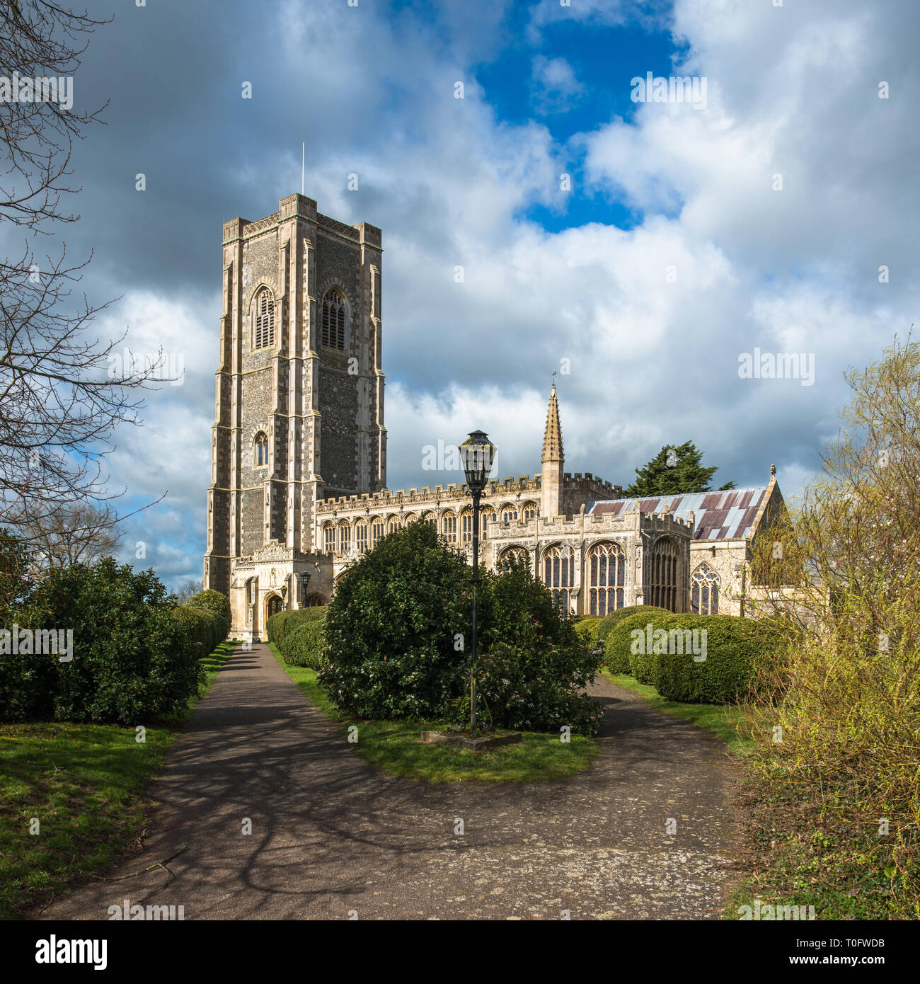 St Peter and St Paul's Parish Church, Lavenham village, Suffolk ...