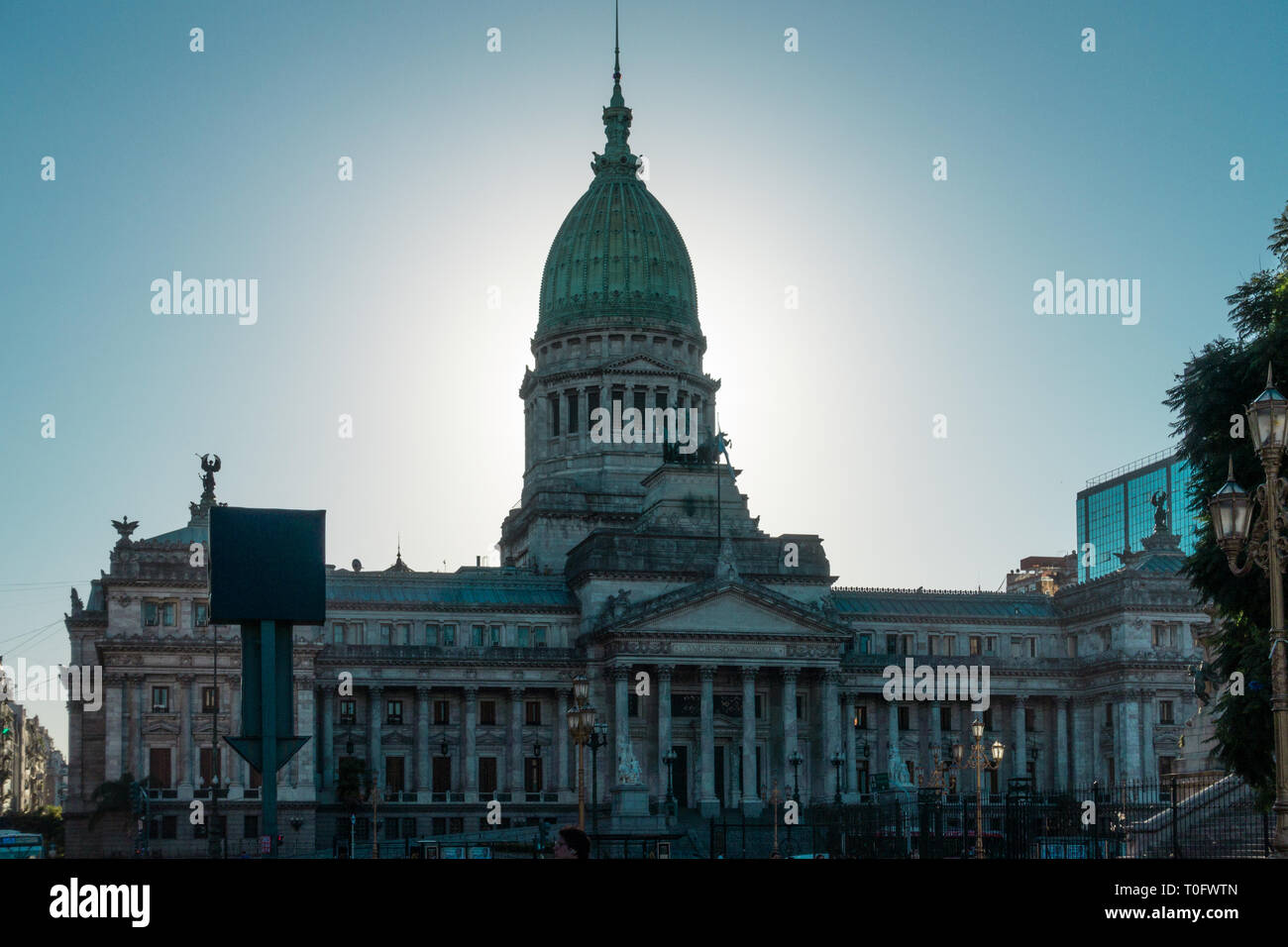 Buenos Aires, National Congress building Stock Photo - Alamy