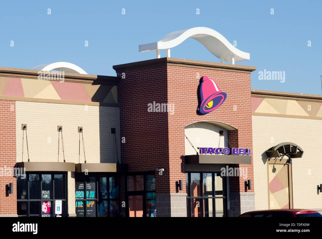 Taco bell sign hi-res stock photography and images - Alamy
